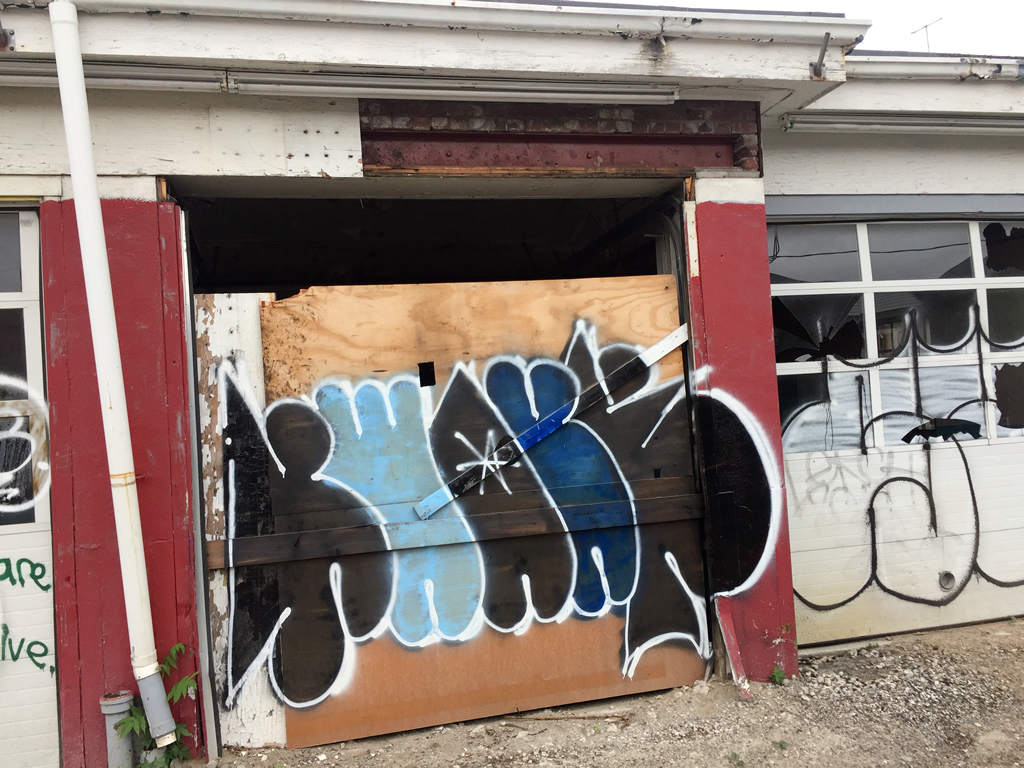 Toronto Street Art Graffiti | Aerosol Spray Garage Door Mural Artwork
