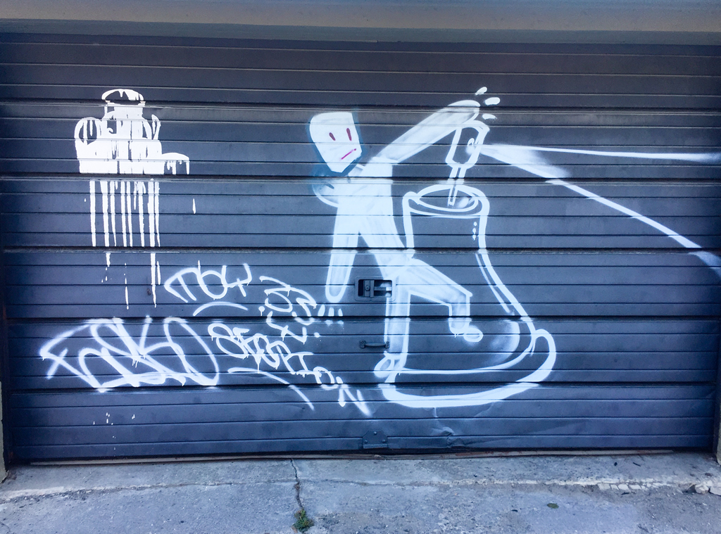 Toronto Street Art Graffiti | Garage Door Murals Plus Graff 09/2017